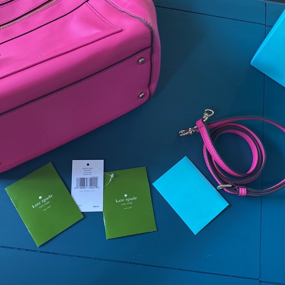 kate spade | Bags | Kate Soade Leather Small City Duffle In Rio Pink ...